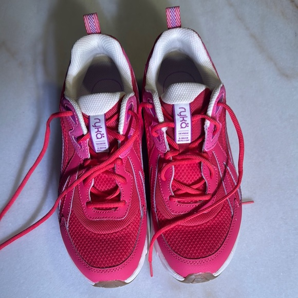 Ryka | Shoes | Ryka Walking Sneakers Fuchsia White | Poshmark
